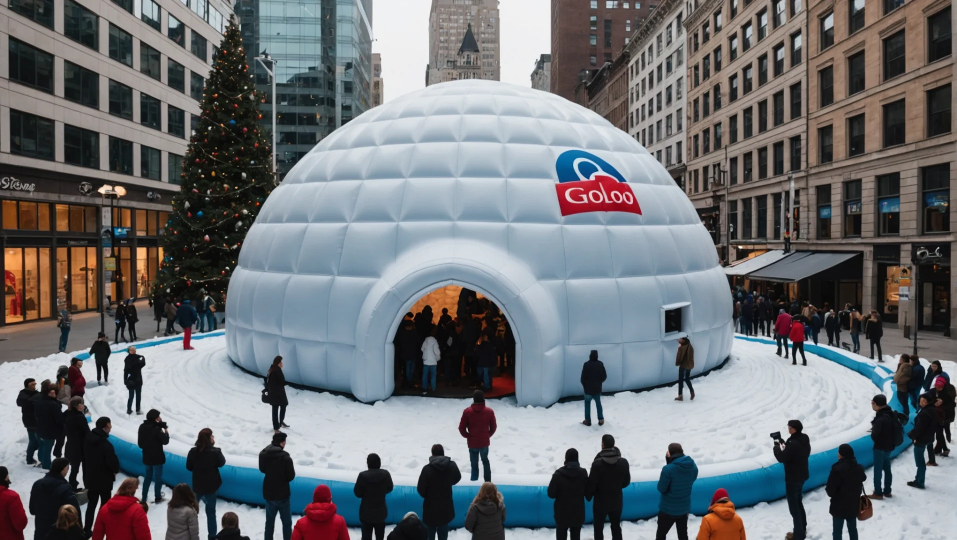 Promotion des Entreprises avec des Igloos Publicitaires Économiques Promotion des Entreprises avec des Igloos Publicitaires Économiques